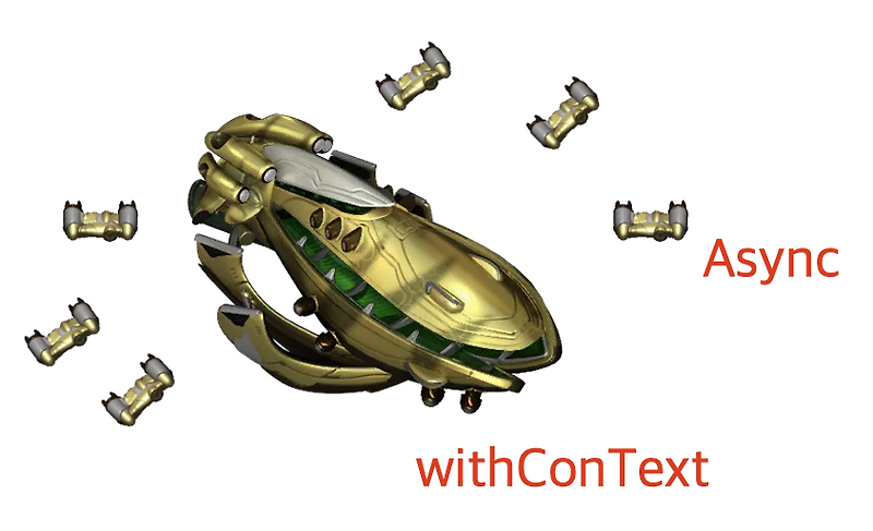[kotlin] 코틀린 코루틴의 정석- Async-await와 withContext 비교