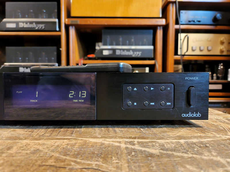 영국 AudioLabs CD8000 시디 플레이어 입니다 -초기형영국생산 대용리모컨포함-(ending)