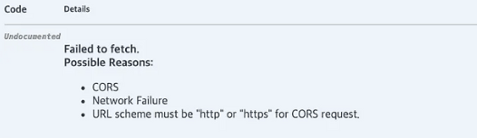 [Spring / Swagger] Cors , Fail to Fetch 해결방법 — IT - railroad