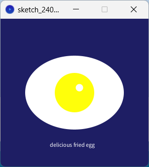 void setup(), void draw()