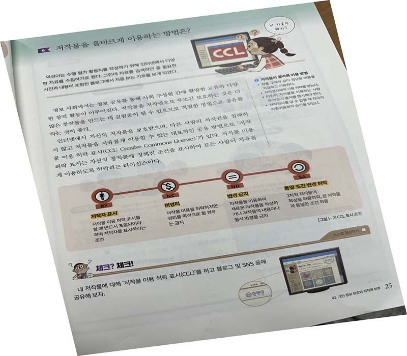 Ccl 저작물 이용 허락 표시