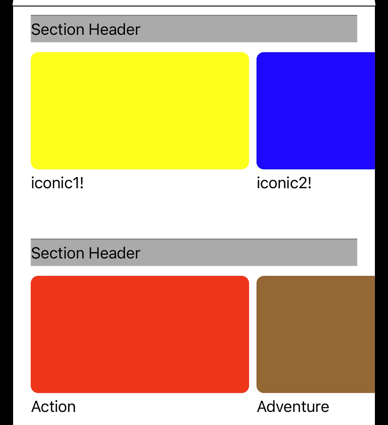UICollectionViewCompositionalLayout :: onemoon Studio
