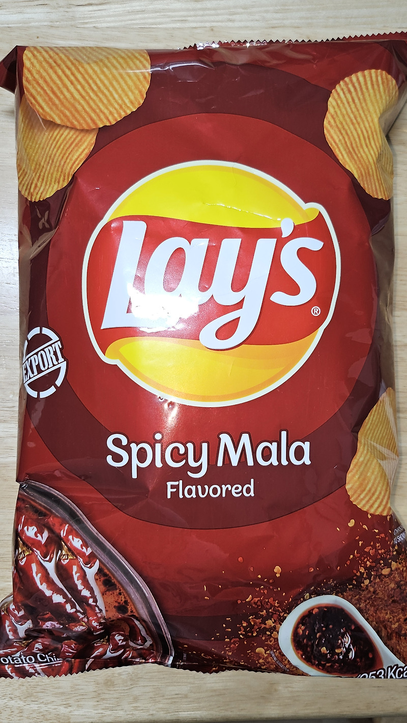 Lay's Spicy Mala Flavored 레이즈 스파이시 마라맛 감자칩
