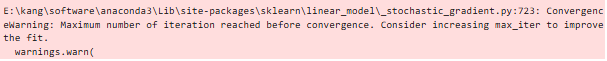 [파이썬/머신러닝] ConvergenceWarning: Maximum number of iteration reached before convergence
