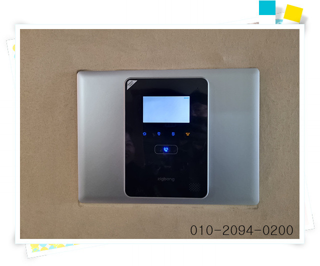 인천인터폰교체 /인천 부평구 십정동 대주파크빌아파트 4.3인치 직방비디오폰SHT-3625AMK 교체설치입니다