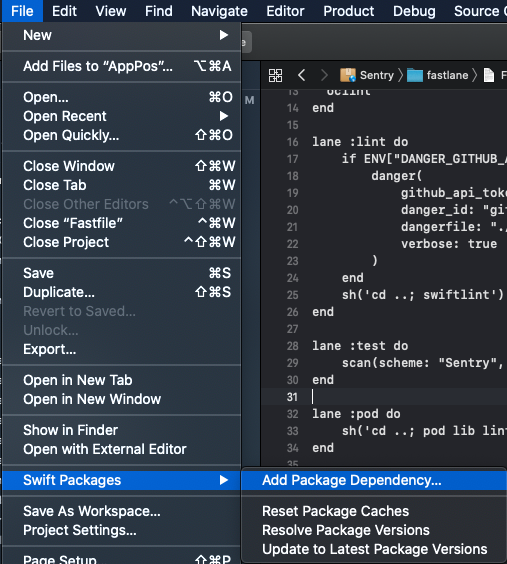 [iOS] Sentry SDK 프로젝트에 적용하기