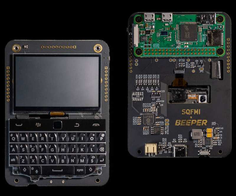 블랙베리, 죽어서 빕베리(Beepberry) 되다