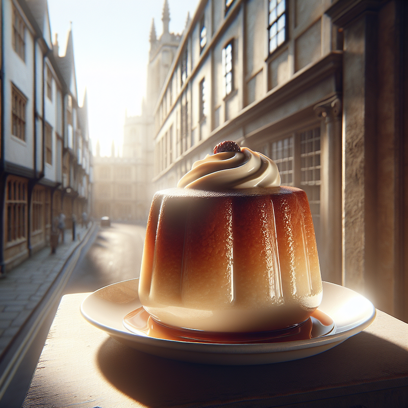 옥스퍼드, 영국 푸딩의 고전적인 맛