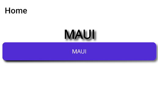 .NET MAUI 그림자(Shadow) 넣기