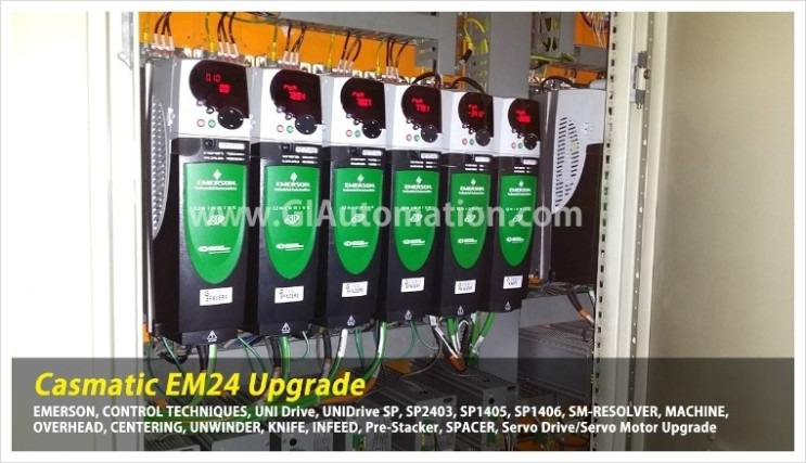 [Control Techniques 한국 공식 서비스센터]Casmatic EM24, EMERSON, CONTROL ...
