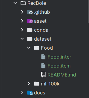 [AI] 레시피 추천 모델 만들기 6 - RecBole 에 Datasets 훈련시키기
