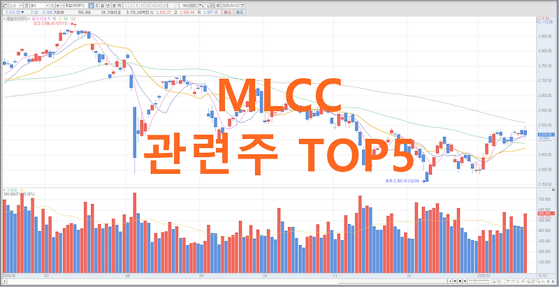 MLCC 테마 관련주 TOP5 트럼프 정부 출범 간접적 악재 가능성? :: 돈되는 경제이야기