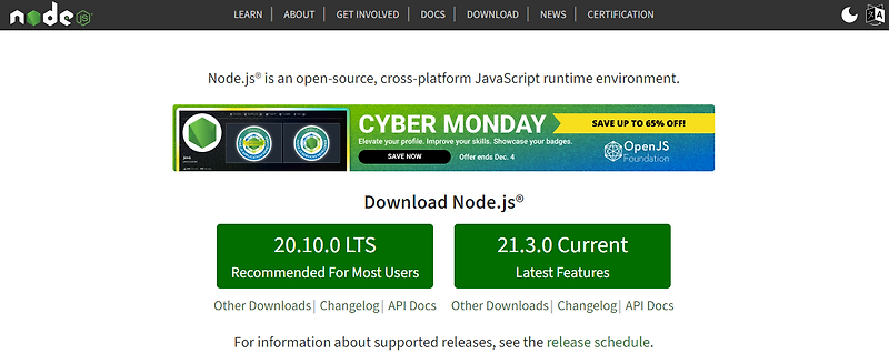 node JS 설치하는 방법(Windows)