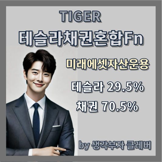 미래에셋자산운용 미국 ETF추천: TIGER 테슬라채권혼합Fn