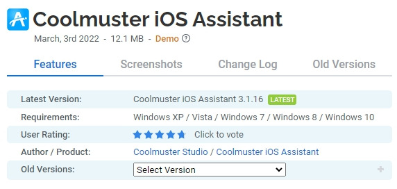 Coolmuster iOS Assistant 무료 다운로드