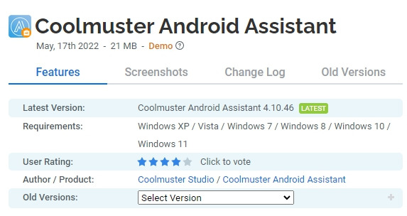 Coolmuster Android Assistant 무료 다운로드