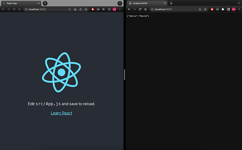 React + FastAPI 개발 환경 구축하기