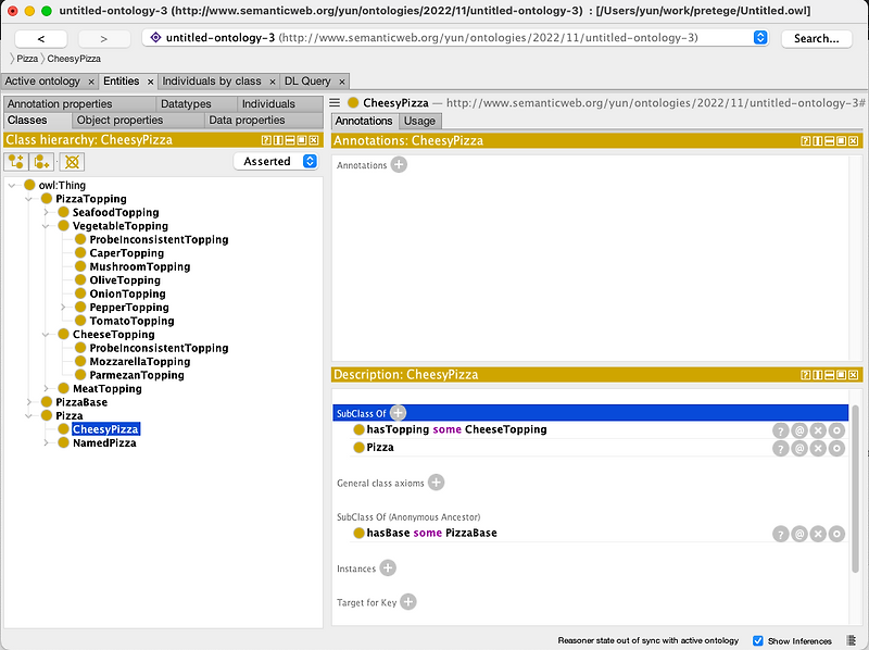 [Protege 기초 실습8] Object Property - Necessary and Sufficient Conditions