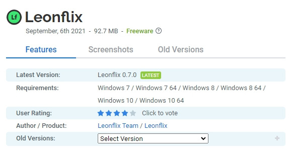 Leonflix 무료 다운로드