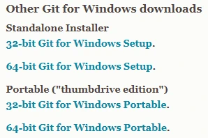 git 다운로드 및 설치 방법