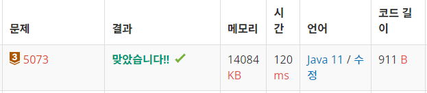 [백준/JAVA] 5073번: 삼각형과 세 변 — 한 페이지가 될 수 있게 🌟