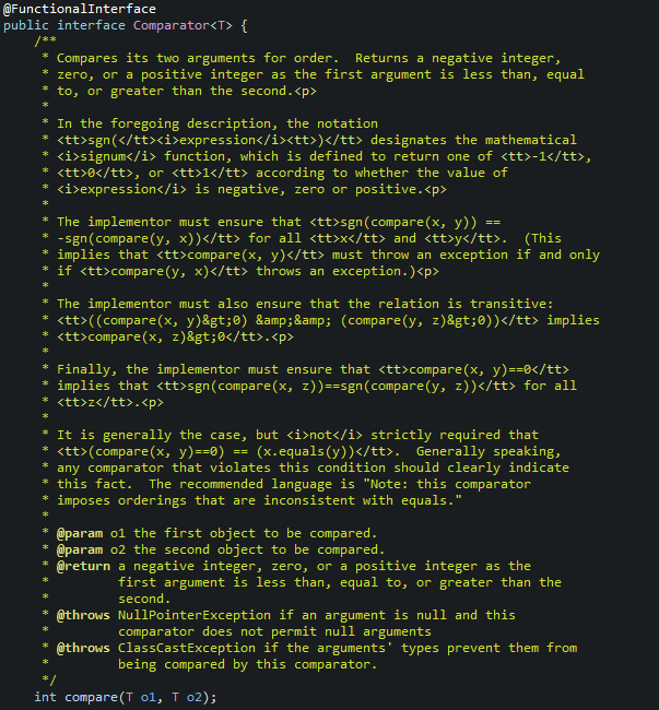 (JAVA/자바)compareTo와 Comparator 그리고 정렬