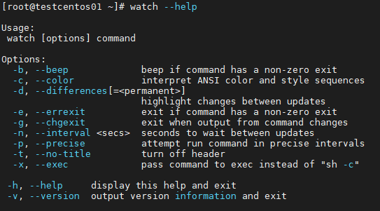 [Linux / watch] 리눅스의 watch 명령어로 시스템 실시간 모니터링하기