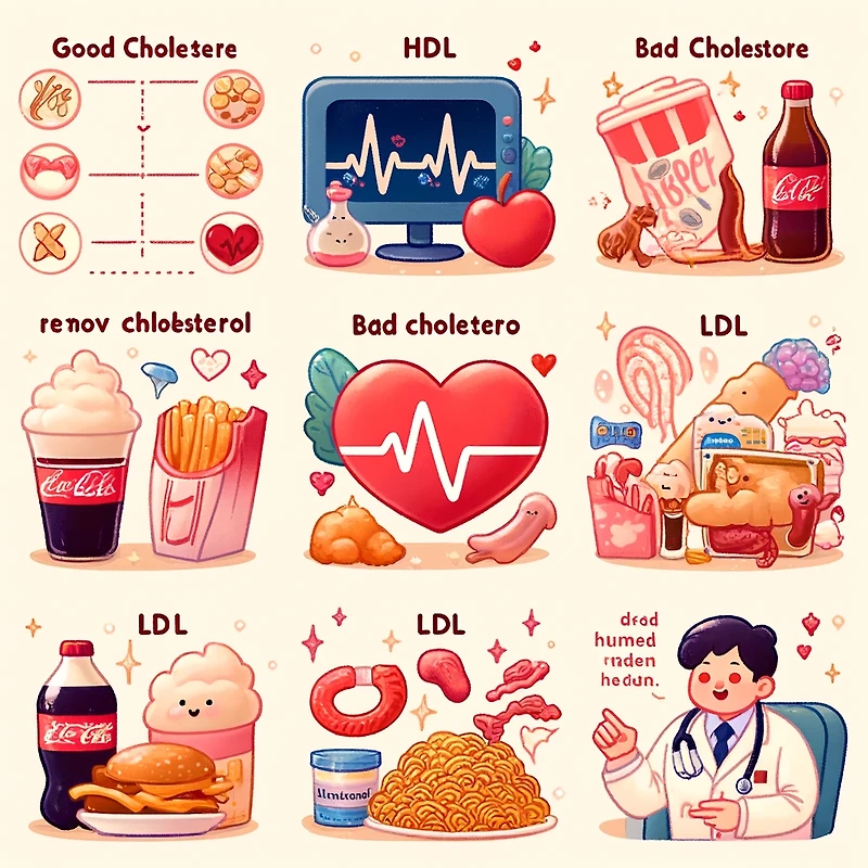 건강검진에서 HDL, LDL 콜레스테롤이 뭐지? | 쉽게 이해하고 관리하는 법