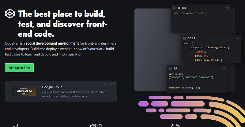 CodePen - 온라인 웹편집기