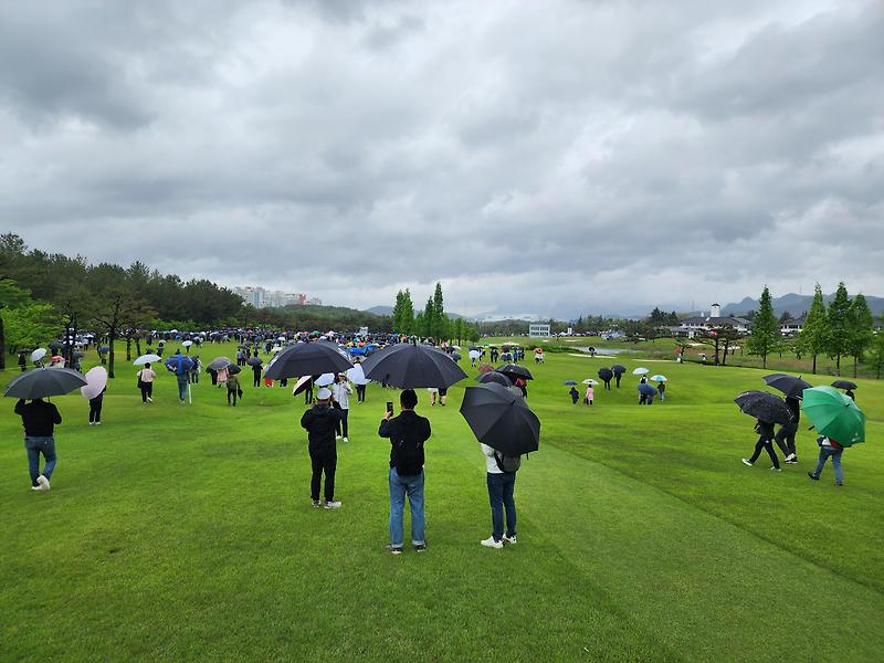 KLPGA '10주년' 교촌 1991 레이디스 오픈 방문 후기! 골프존선산CC 5월 5일 전경! [이춘근 티스토리 1,173회]