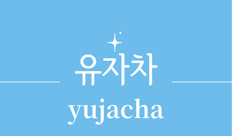 '유자차(yujacha)'효능,효과,영양 성분,부작용,주의사항,맛있게 즐기는 방법