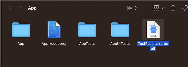 [iOS - swift] 2. xcodebuild로 테스트 돌리기 - 결과 얻어오기 (xcresult, -resultBuindlePath)