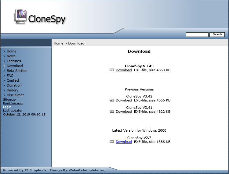CloneSpy