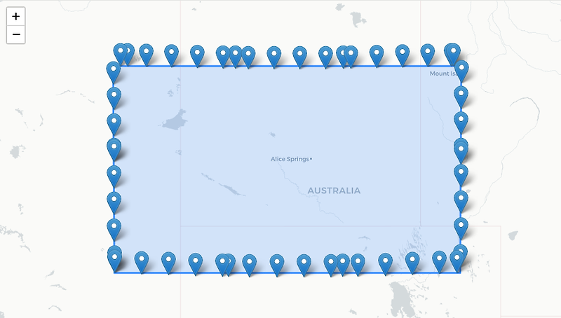Leaflet과 Turf.js를 활용한 다각형 버퍼 및 등간격 포인트 생성하기