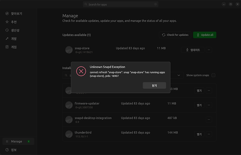 Ubuntu 24.04 snap-store install