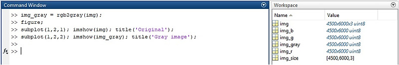 [matlab 영상처리 기초 3] 이미지의 픽셀값 다루기 Rgb2gray Histogram Binarization Global And Adaptive Thresholding