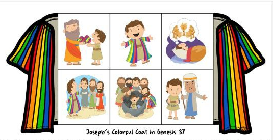 Joseph's colorful coat