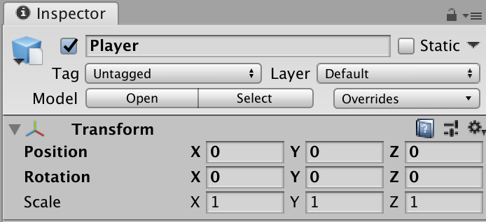 유니티 Transform - position :: Huna's Devlog