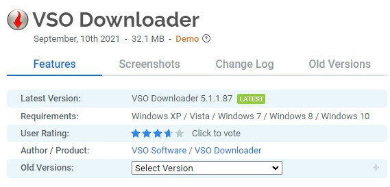 VSO Downloader 무료 다운로드