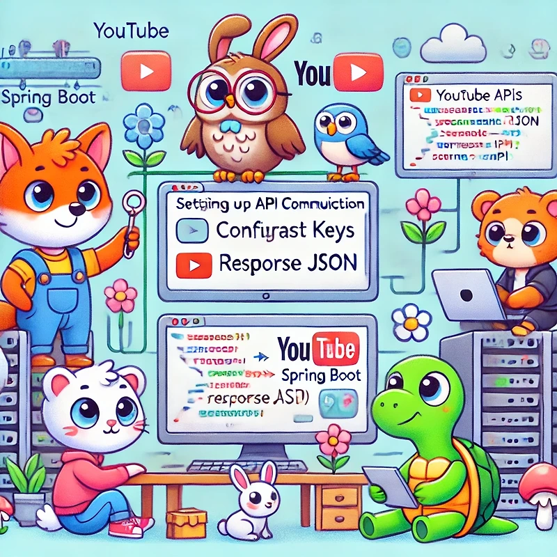 62. [ JAVA ] Spring Boot를 이용한 API 통신 : 유튜브 API 세팅