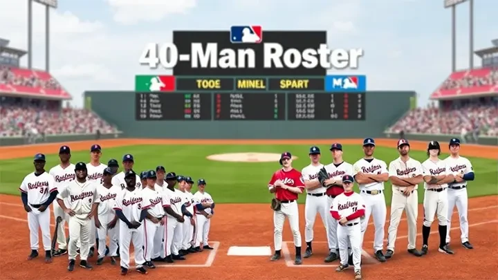 MLB 40인 로스터는 뭔가요?