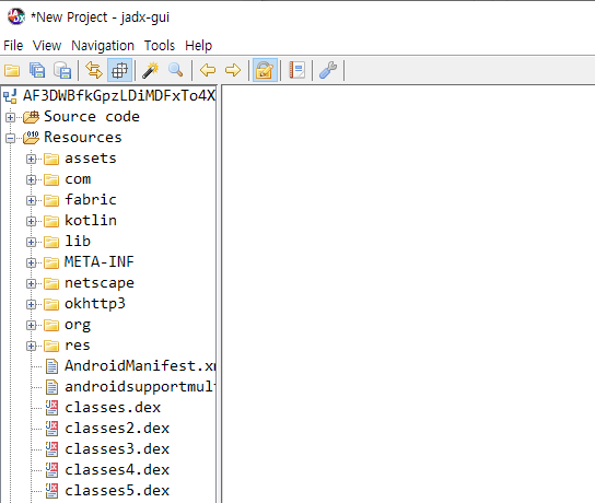 [android] 디컴파일 (dex2jar, jd-gui, jadx-gui)