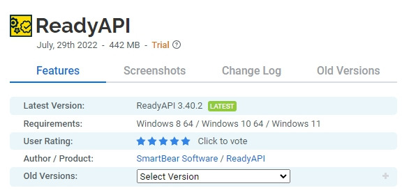 ReadyAPI 무료 다운로드