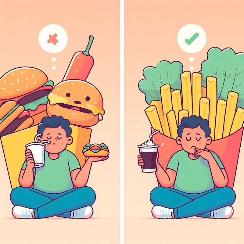 Stress Bites: Navigating Food in Turbulent Times