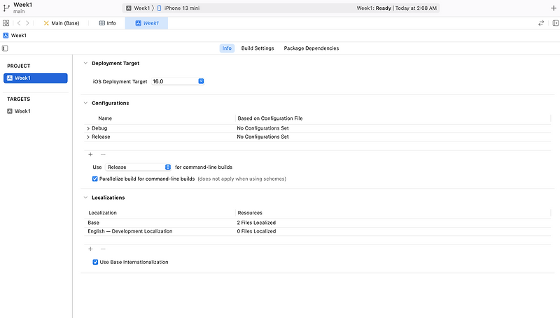 [iOS] info.plist / AppProject 속성 탐구 :: Daily Coding