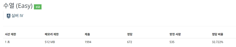 [백준/BOJ][Python] 23827번 수열 (Easy) — 공부 모음집