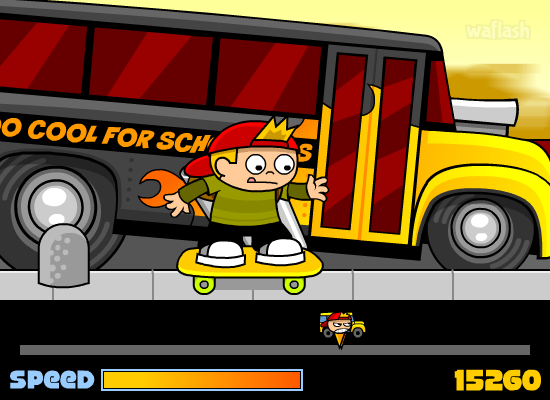 Gus vs. Bus 2: L8R SK8R