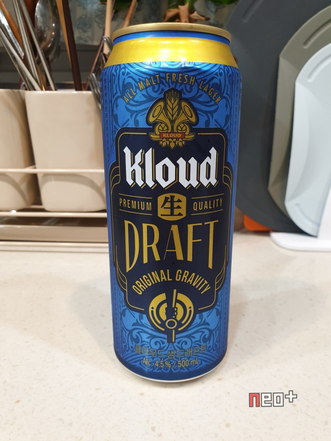 [맥주 121][캔-500ml] 클라우드 생드래프트(Kloud 生 DRAFT)