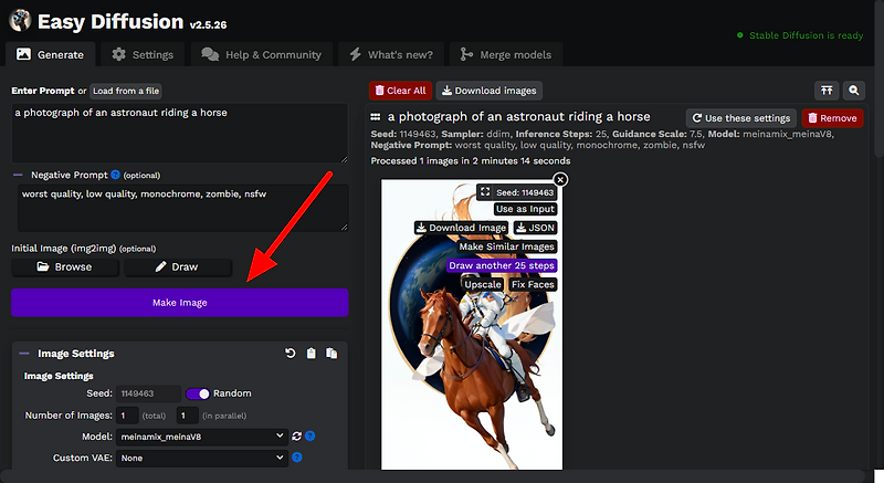 Easy Diffusion - 가장 쉬운 Stable Diffusion 설치
