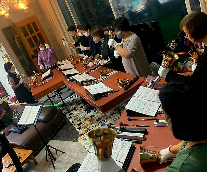 Bells Bells Handbell Choir 연습 진건 문화마을